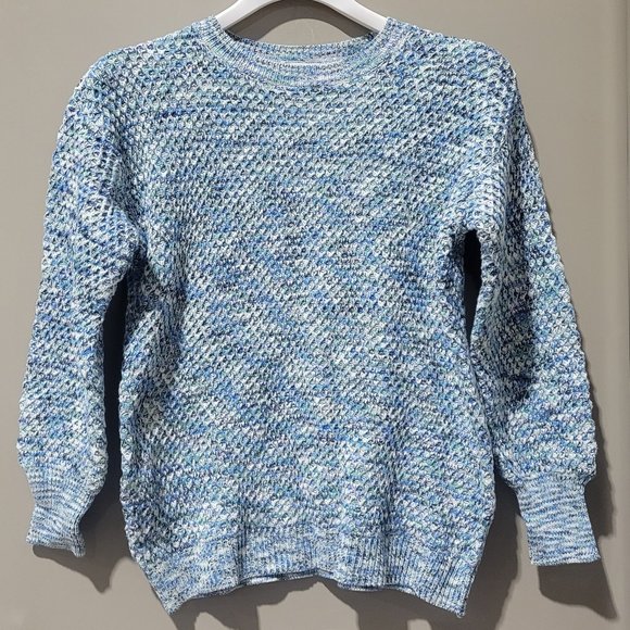 Ingrid & Isabel | Sweaters | Isabel Maternity Shades Of Blue Waffle ...